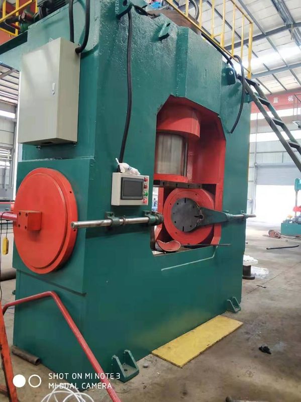 PLC Control Tee Forming Machine , 380V 50Hz 3 Phase Automatic Forming ...