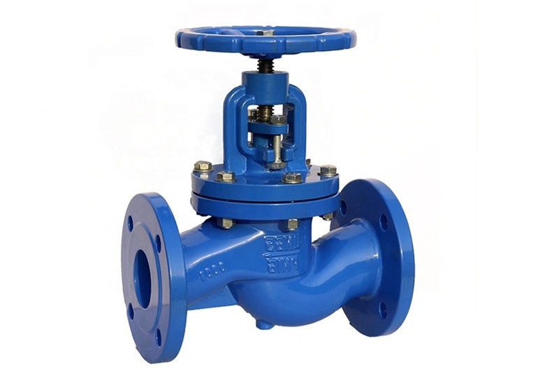 DIN 3202-F1 MSS-SP-85 Pn25 Flanged Globe Valves Ductile Iron Cast Steel ...